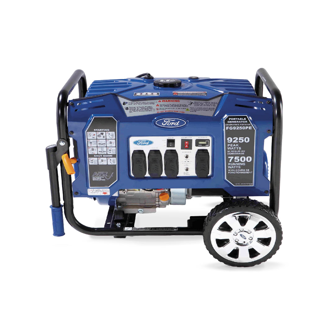 Generador Portátil Abierto Potencia de 8.0KW con Ruedas Ford – Duragro ...
